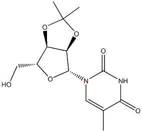 Uridine, 5-methyl-2',3'-O-(1-methylethylidene)- | 2073-43-0