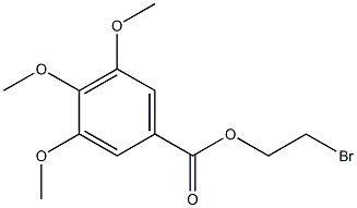 Benzoic acid, 3,4,5-trimethoxy-, 2-bromoethyl ester CAS#: 41165-35-9