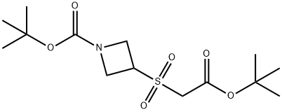 TERT-BUTYL 3-((2-(TERT-BUTOXY)-2-OXOETHYL)SULFONYL)AZETIDINE-1-CARBOXYLATE | 1504589-29-0