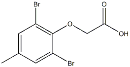 Acetic acid,2-(2,6-dibromo-4-methylphenoxy)-(38206-97-2) IR Spectrum
