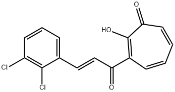 3-[3-(2,3-dichlorophenyl)acryloyl]-2-hydroxy-2,4,6-cycloheptatrien-1-one | 1251910-52-7