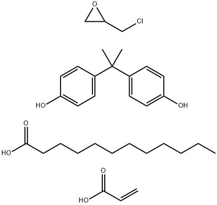Phenol, 4,4-(1-methylethylidene)bis-, polymer with (chloromethyl)oxirane, dodecanoate 2 ...