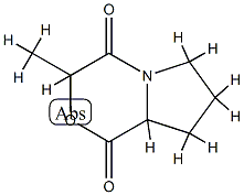 1H-Pyrrolo[2,1-c][1,4]oxazine-1,4(3H)-dione,tetrahydro-3-methyl-(9CI) | 178757-90-9