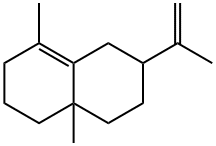 Naphthalene, 1,2,3,4,4a,5,6,7-octahydro-4a,8-dimethyl-2-(1-methylethenyl)- CAS#: 103827-22-1
