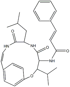 N-[3-Isopropyl-7-(2-methylpropyl)-5,8-dioxo-2-oxa-6,9-diazabicyclo[10.2.2]hexadeca-10,12,14(1 ...