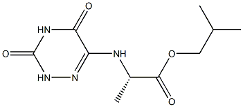 N-(3,5-Dioxo-2,3,4,5-tetrahydro-1,2,4-triazin-6-yl)-L-alanine Isobutyl Ester | 353744-80-6