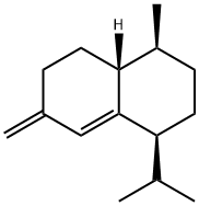 Naphthalene, 1,2,3,4,4a,5,6,7-octahydro-4-methyl-7-methylene-1-(1-methylethyl)-, (1S,4S,4aR ...
