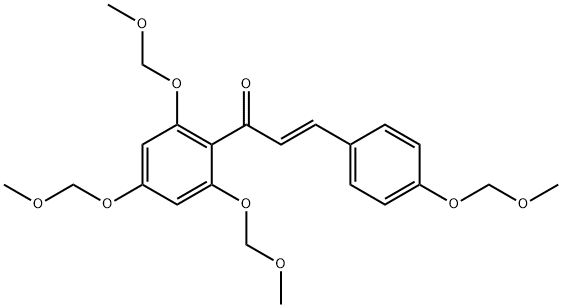2-Propen-1-one, 3-[4-(methoxymethoxy)phenyl]-1-[2,4,6-tris(methoxymethoxy)phenyl]-, (E)- (9CI ...