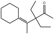 2-Pentanone, 3-(1-cyclohexylideneethyl)-3-ethyl- CAS#: 313253-65-5