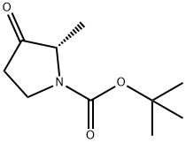 1-Pyrrolidinecarboxylic acid, 2-methyl-3-oxo-, 1,1-dimethylethyl ester, (2S)- CAS#: 1030899-85-4