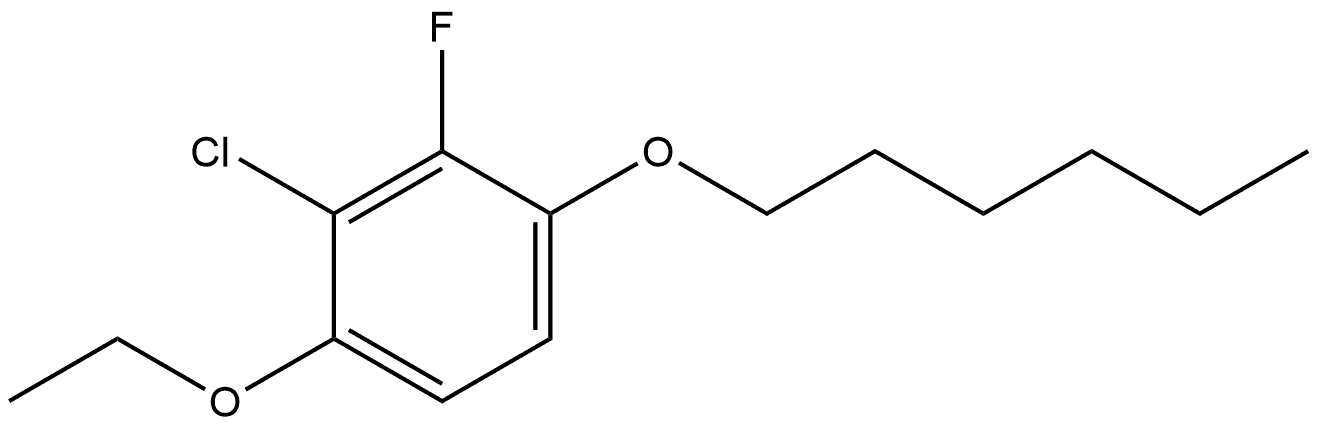 2-Chloro-1-ethoxy-3-fluoro-4-(hexyloxy)benzene | 1326241-54-6