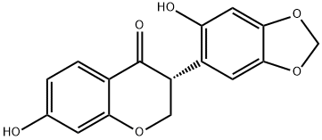 4H-1-Benzopyran-4-one, 2,3-dihydro-7-hydroxy-3-(6-hydroxy-1,3-benzodioxol-5-yl)-, (3R)- CAS ...