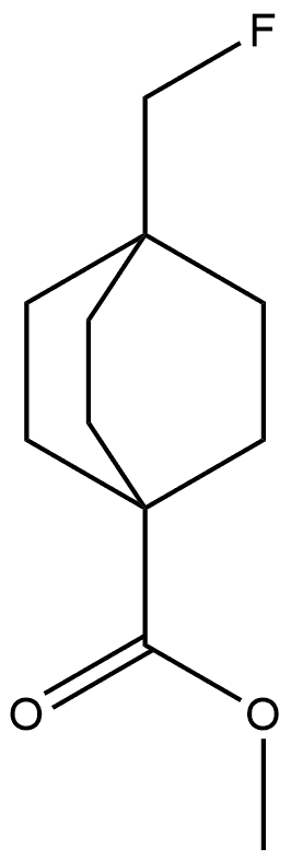 Bicyclo[2.2.2]octane-1-carboxylic acid, 4-(fluoromethyl)-, methyl ester CAS#: 1350822-04-6