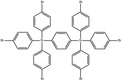 1,4-Bis[tris(4-bromophenyl)silyl]benzene | 1361341-82-3