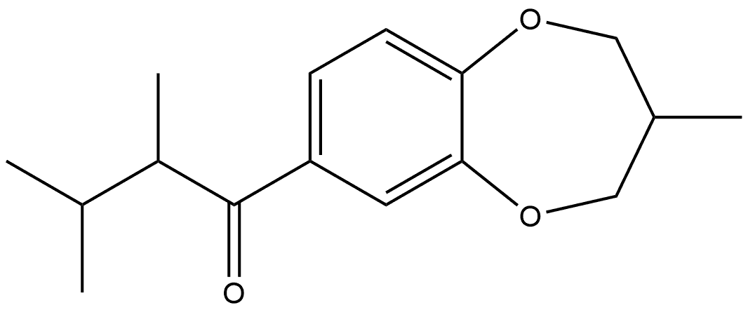 1-(3,4-Dihydro-3-methyl-2H-1,5-benzodioxepin-7-yl)-2,3-dimethyl-1-butanone | 1409054-37-0