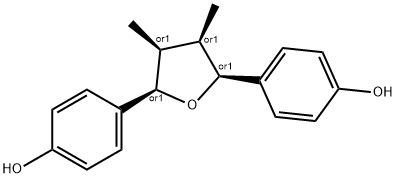 Phenol, 4,4'-[(2R,3S,4R,5S)-tetrahydro-3,4-dimethyl-2,5-furandiyl]bis-, rel- (9CI) | 158189-15-2