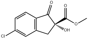 1H-Indene-2-carboxylic acid, 5-chloro-2,3-dihydro-2-hydroxy-1-oxo-, methyl ester, (2R)- CAS ...