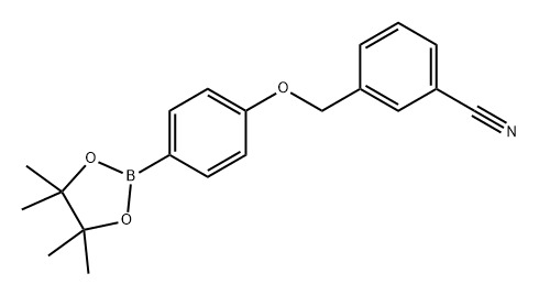 Benzonitrile, 3-[[4-(4,4,5,5-tetramethyl-1,3,2-dioxaborolan-2-yl)phenoxy]methyl]- | 1813554-44-7