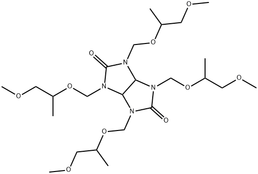 Imidazo[4,5-d]imidazole-2,5(1H,3H)-dione, tetrahydro-1,3,4,6-tetrakis[(2-methoxy-1-methylethoxy ...