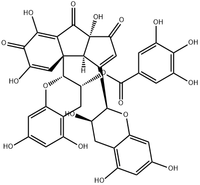 Benzoic acid, 3,4,5-trihydroxy-, (2R,3R)-2-[(3aS,3bS,8aS)-3-[(2R,3R)-3,4-dihydro-3,5,7 ...