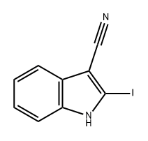 1H-Indole-3-carbonitrile, 2-iodo- | 490039-76-4