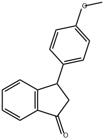 1H-Inden-1-one, 2,3-dihydro-3-(4-methoxyphenyl)- CAS#: 53786-92-8