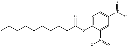 Decanoic acid, 2,4-dinitrophenyl ester | 61063-34-1
