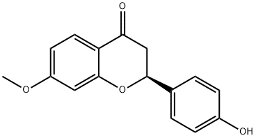 4H-1-Benzopyran-4-one, 2,3-dihydro-2-(4-hydroxyphenyl)-7-methoxy-, (2S)- | 61504-06-1