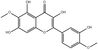 4H-1-Benzopyran-4-one, 3,5,7-trihydroxy-2-(3-hydroxy-4-methoxyphenyl)-6-methoxy- | 74161-28-7
