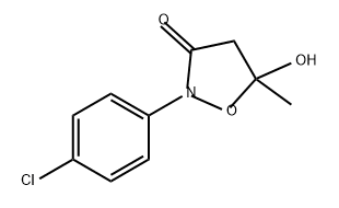 3-Isoxazolidinone, 2-(4-chlorophenyl)-5-hydroxy-5-methyl- | 75840-99-2