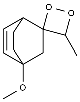 Spiro[bicyclo[2.2.2]oct-5-ene-2,3'-[1,2]dioxetane], 4-methoxy-4'-methyl- | 96028-69-2
