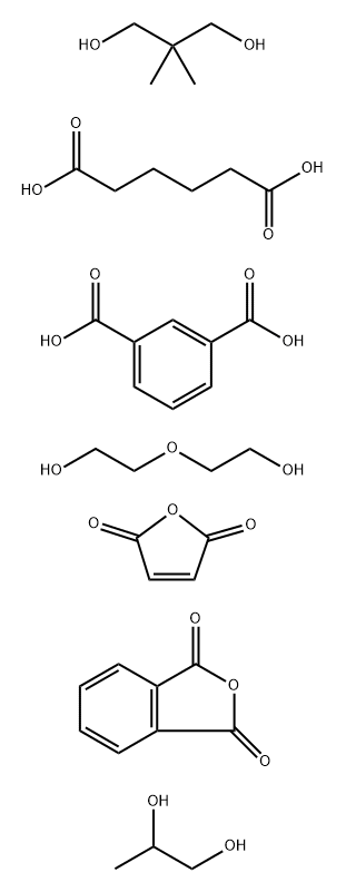 1,3-Benzenedicarboxylic acid, polymer with 2,2-dimethyl-1,3-propanediol, 2,5-furandione ...