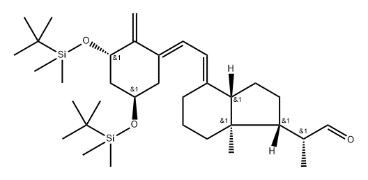1H-Indene-1-acetaldehyde, 4-[(2E)-[(3S,5R)-3,5-bis[[(1,1-dimethylethyl)dimethylsilyl]oxy]-2 ...