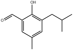2-Hydroxy-5-methyl-3-(2-methylpropyl)benzaldehyde | 1185255-49-5