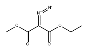 Propanedioic acid, 2-diazo-, 1-ethyl 3-methyl ester CAS#: 122805-97-4