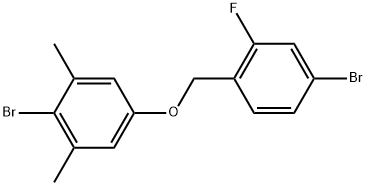2-Bromo-5-[(4-bromo-2-fluorophenyl)methoxy]-1,3-dimethylbenzene CAS#: 1930823-77-0