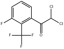 2,2-dichloro-1-(3-fluoro-2-(trifluoromethyl)phenyl)ethanone | 2167085-04-1