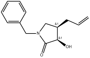 (3R,4R)-3-Hydroxy-1-(phenylmethyl)-4-(2-propen-1-yl)-2-pyrrolidinone | 2649272-17-1