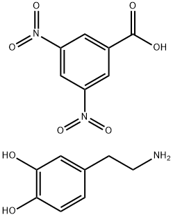 Benzoic acid, 3,5-dinitro-, compd. with 4-(2-aminoethyl)-1,2-benzenediol (1:1) | 440124-91-4