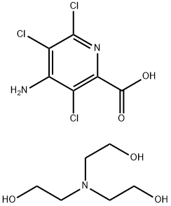 2-Pyridinecarboxylic acid, 4-amino-3,5,6-trichloro-, compd. with 2,2,2-nitrilotrisethanol (1:1 ...