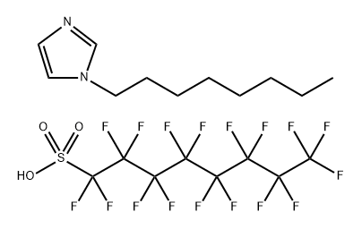 1-Octanesulfonic acid, 1,1,2,2,3,3,4,4,5,5,6,6,7,7,8,8,8-heptadecafluoro-, compd. with 1-octyl ...