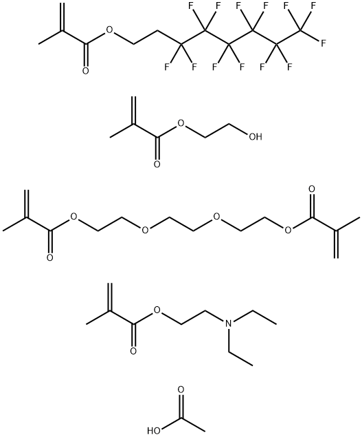 2-Propenoic acid, 2-methyl-, 1,1'-[1,2-ethanediylbis(oxy-2,1-ethanediyl)] ester, polymer with 2 ...