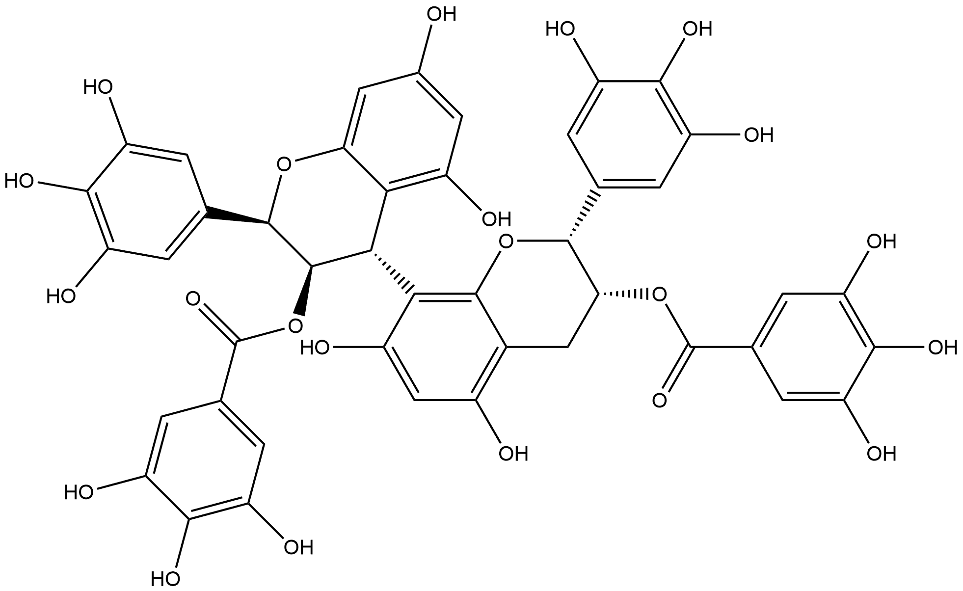 Benzoic acid, 3,4,5-trihydroxy-, 1,1'-[(2R,2'R,3R,3'R,4R)-3,3',4,4'-tetrahydro-5,5',7,7 ...