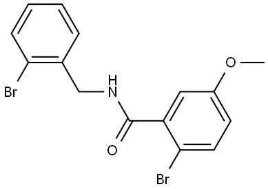 2-Bromo-N-[(2-bromophenyl)methyl]-5-methoxybenzamide | 1307509-77-8