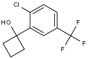 1-(2-chloro-5-(trifluoromethyl)phenyl)cyclobutanol | 2001410-60-0