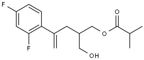 Propanoic acid, 2-methyl-, 4-(2,4-difluorophenyl)-2-(hydroxymethyl)-4-penten-1-yl ester CAS ...
