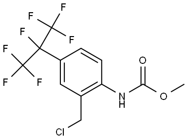 Carbamic acid, N-[2-(chloromethyl)-4-[1,2,2,2-tetrafluoro-1 ...