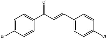 2-Propen-1-one, 1-(4-bromophenyl)-3-(4-chlorophenyl)-, (2E)-(126443-16-1) 1H NMR spectrum