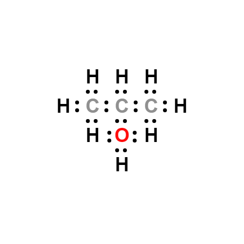 C3h8o Lewis Structure Lewis Structure Of C3H8 (Propane) (In 6 Simple